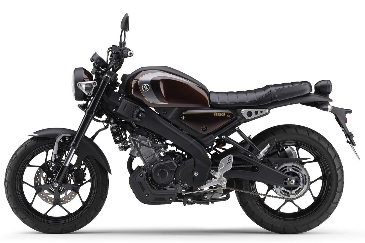 ヤマハ「XSR125 ABS」2025年モデルはカラーが変更！ ローダウン仕様のアクセサリーパッケージ車「XSR125 ロー」も新登場 - webオートバイ