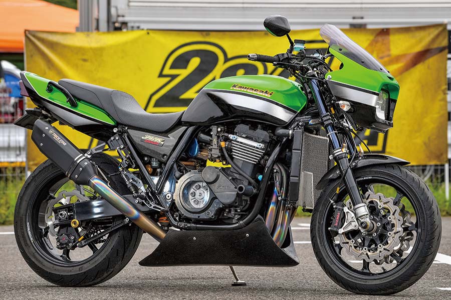 ノジマエンジニアリング ZRX1200R（カワサキ ZRX1200R）リターン後に入手したZRXをNJ化して究極形を目指す【Heritage&Legends】 - webオートバイ