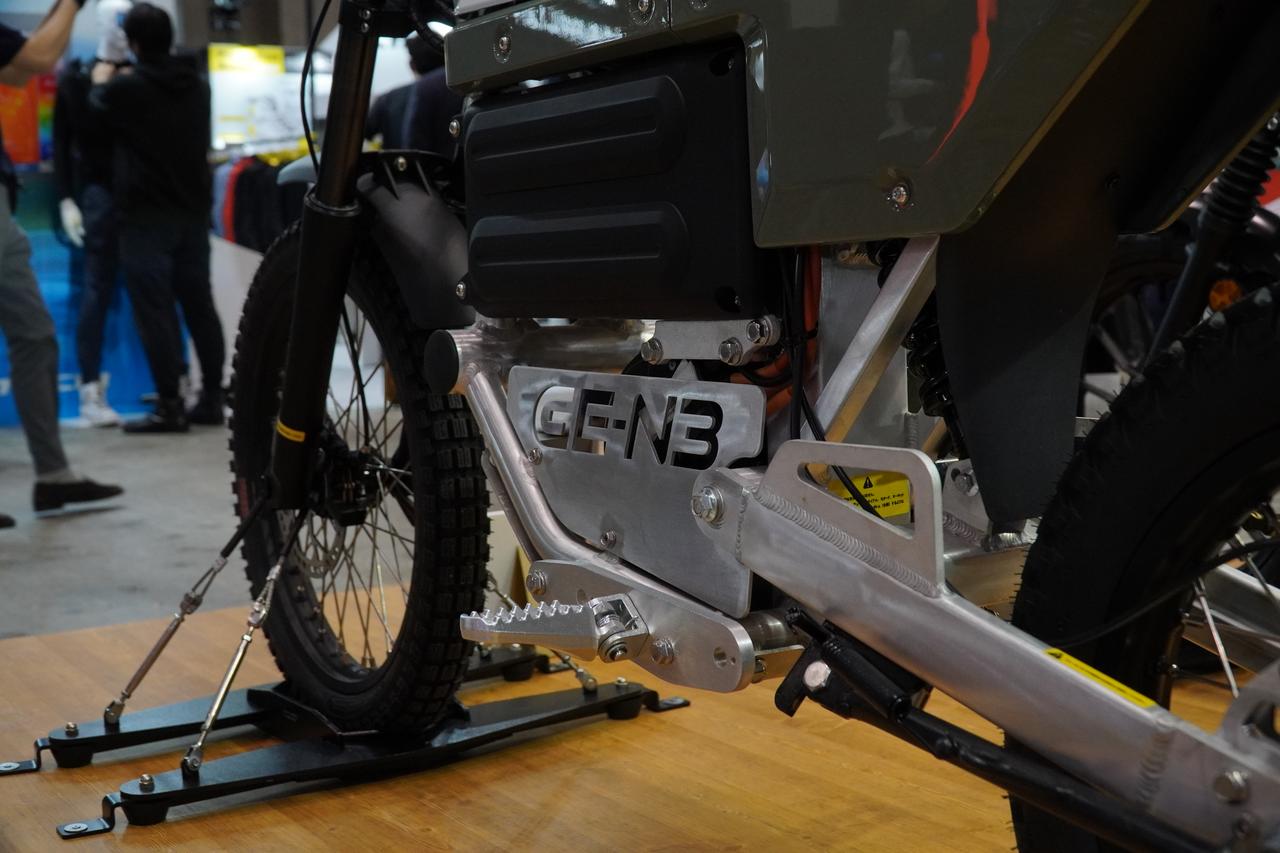 オンロード・オフロード両用の原付電動バイク「GE-N3（ゲンさん）」が登場！ 足つき性抜群の初心者向け入門モデル - webオートバイ
