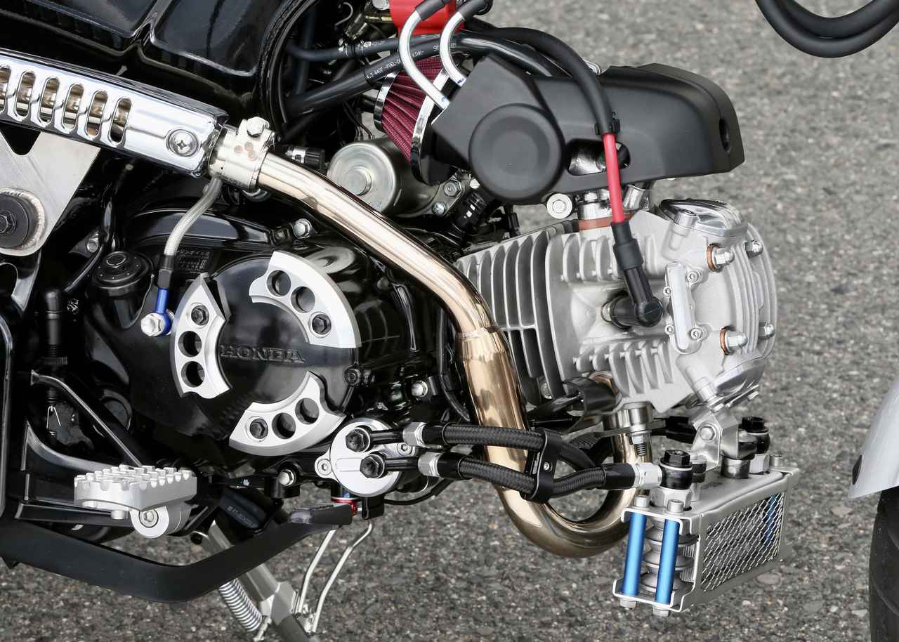 ホンダ「ダックス125」の性能が格段にアップ！ ボアアップでノーマルとはまるで別物の走りを思う存分楽しもう!! - webオートバイ