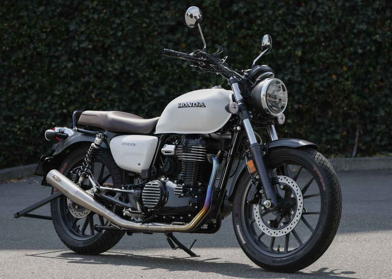 【カスタムガイド】プロト GB350（ホンダ GB350）ローダウン＆ハンドルバー変更で乗りやすさをアップ、ビレットパーツにも注目 (1/2) - webオートバイ