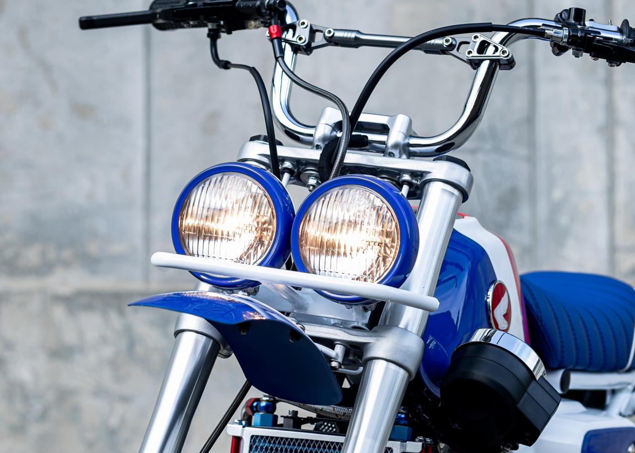 その名もモンキーバハ125！ タイを代表するカスタムパーツメーカー・K-SPEEDが作り上げたモンキー125ベースのBAJAスタイル - webオートバイ