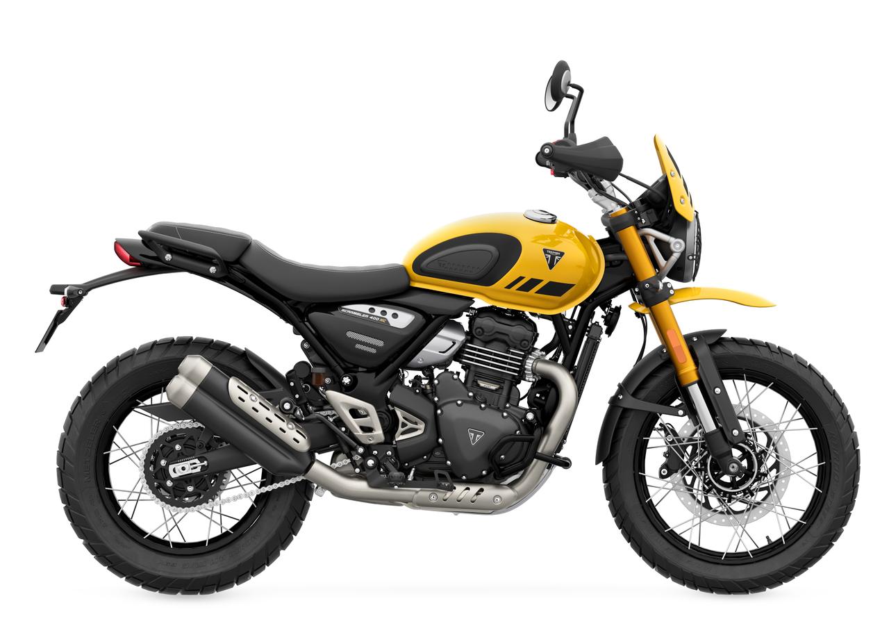 【2025年新型速報】トライアンフ「スクランブラー400XC」登場！ スポークホイール標準装備の本格派がついに国内上陸！ - webオートバイ