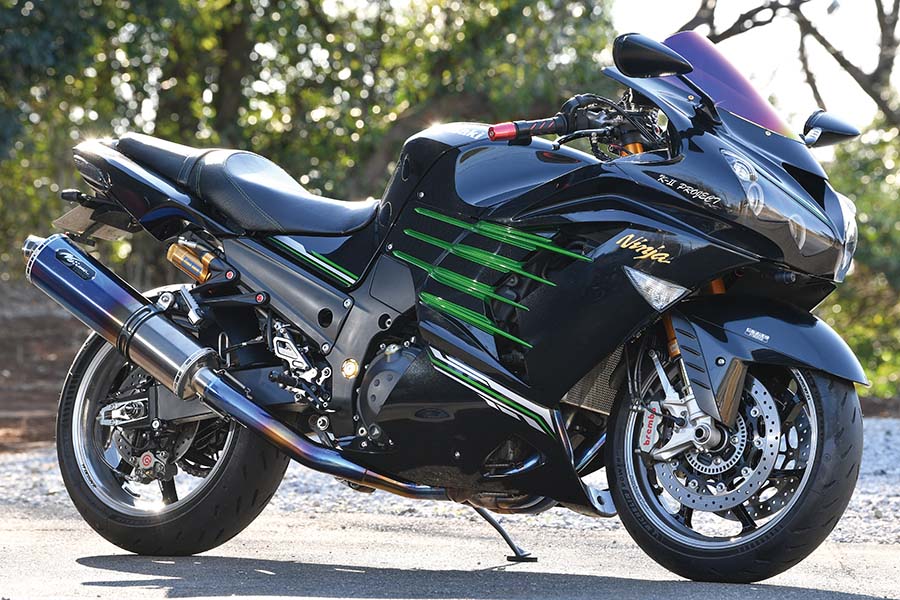 K-2プロジェクト ZX-14R（カワサキ ZX-14R）車両をよく理解するショップで軽く乗りやすく手を入れる【Heritage ...