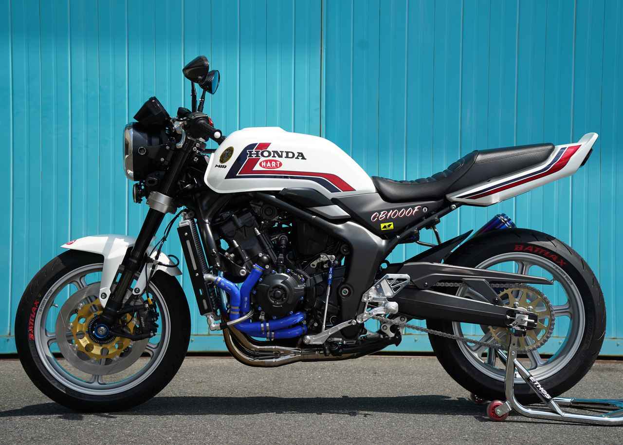 【世界初公開!!】アールズ・ギアとTSRがコラボしてCB1000Fコンセプトをカスタマイズ！「Neo-Classic Rebellion CB1000F」鈴鹿8耐で初お披露目！ - webオートバイ