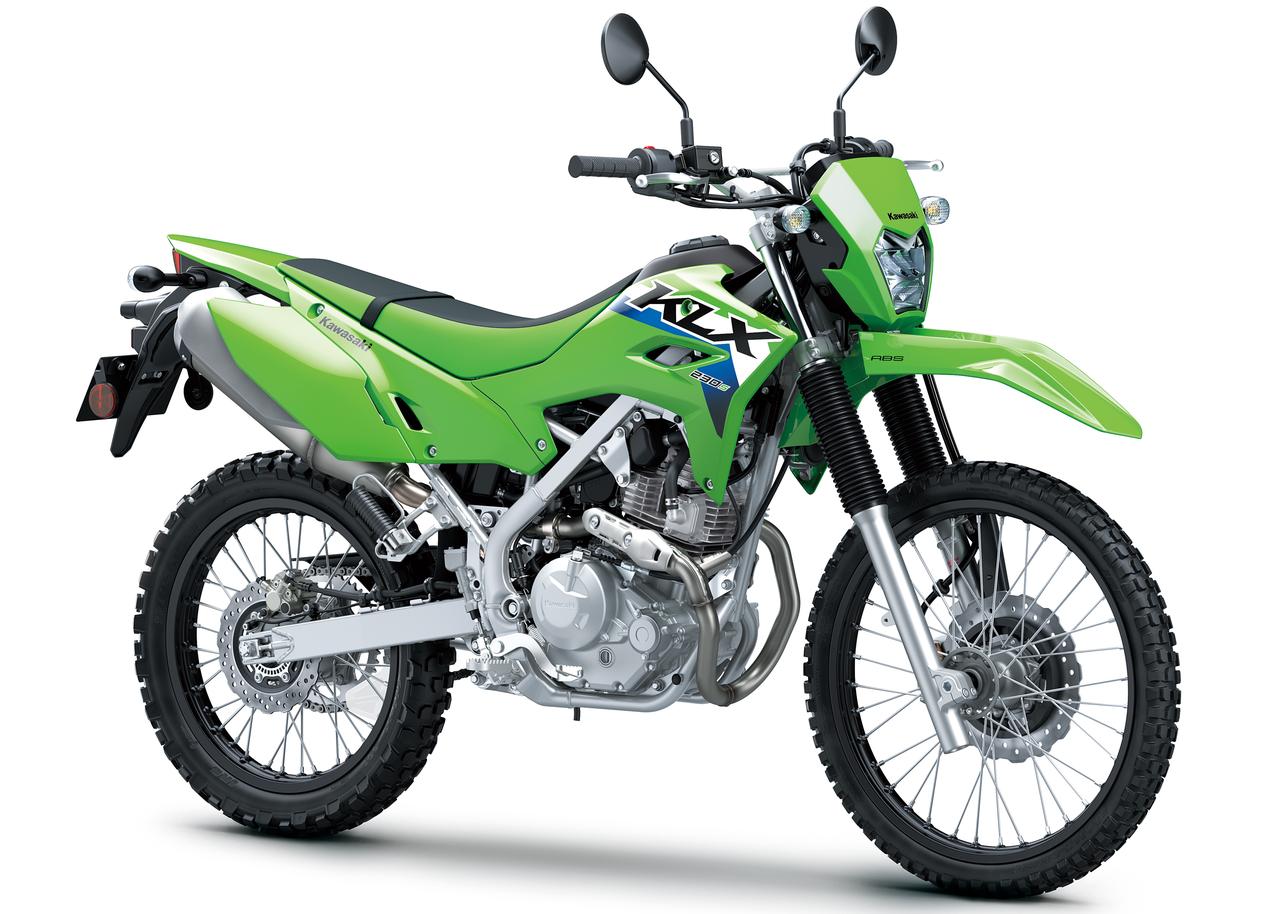 専用アプリと連携可能！ カワサキ「KLX230」「KLX230 S」の2026年モデルが新色となって発売 - webオートバイ