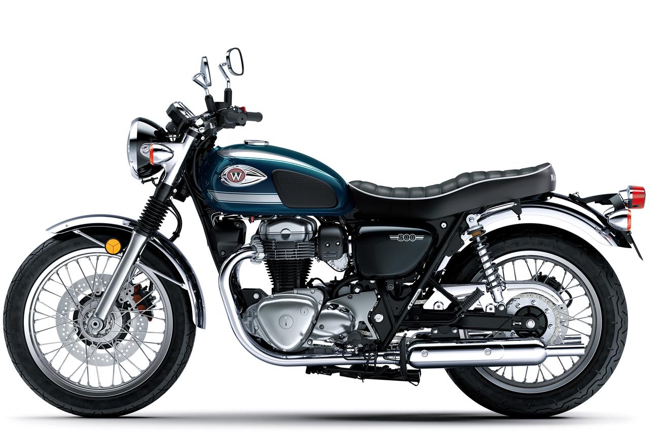 美しきレトロモダン！ カワサキ「W800」2026年モデルのカラー＆グラフィックが変更され11月1日に発売予定 - webオートバイ