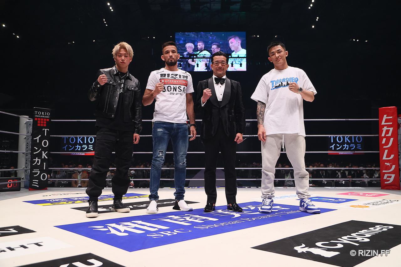 クレベルvs.萩原、三浦孝太参戦決定！+WEED presents RIZIN LANDMARK vol.3 - RIZIN FIGHTING FEDERATION オフィシャルサイト
