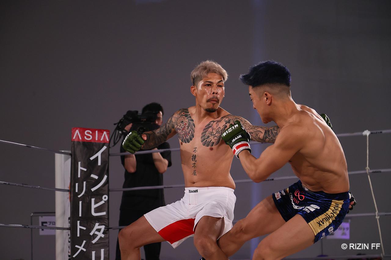 【試合結果】＋WEED presents RIZIN LANDMARK vol.3 第1試合／YUSHI vs. ZENKI - RIZIN FIGHTING FEDERATION オフィシャルサイト