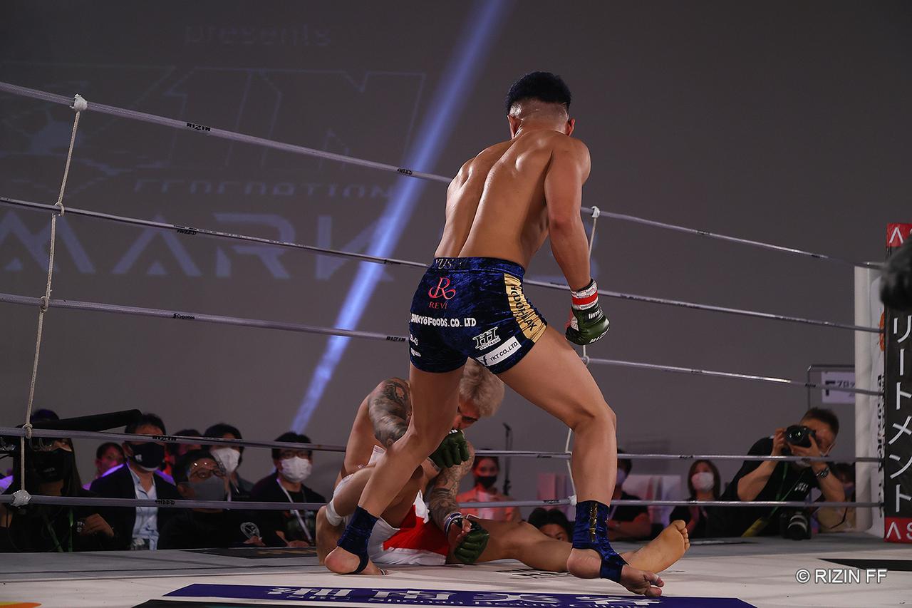 【試合結果】＋WEED presents RIZIN LANDMARK vol.3 第1試合／YUSHI vs. ZENKI - RIZIN FIGHTING FEDERATION オフィシャルサイト