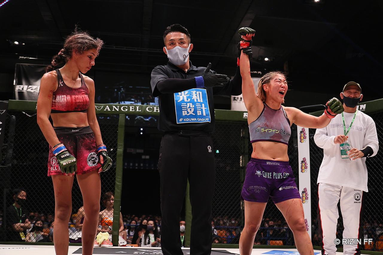 【試合結果】RIZIN LANDMARK 4 in NAGOYA 第6試合／SARAMI vs. ラーラ・フォントーラ - RIZIN FIGHTING FEDERATION オフィシャルサイト