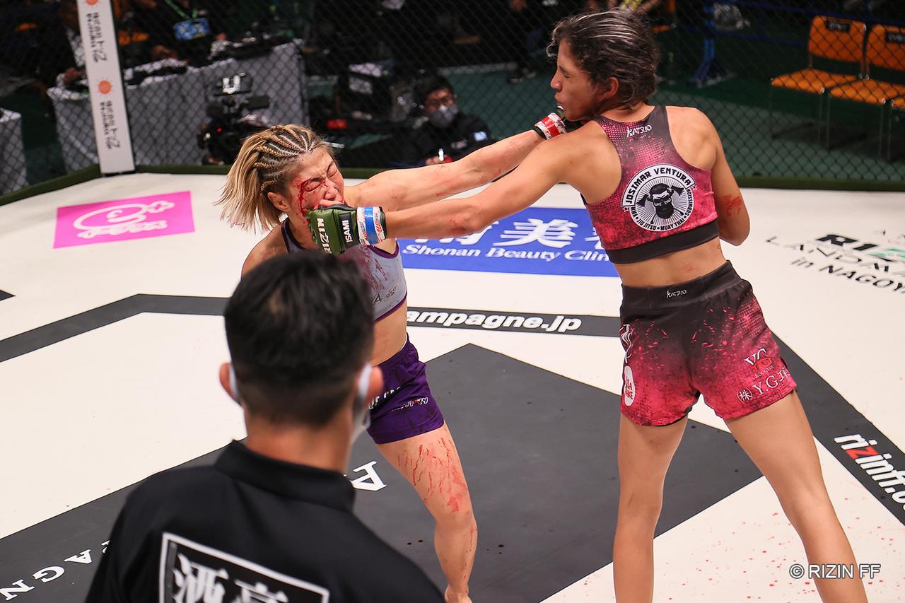【試合結果】RIZIN LANDMARK 4 in NAGOYA 第6試合／SARAMI vs. ラーラ・フォントーラ - RIZIN FIGHTING FEDERATION オフィシャルサイト