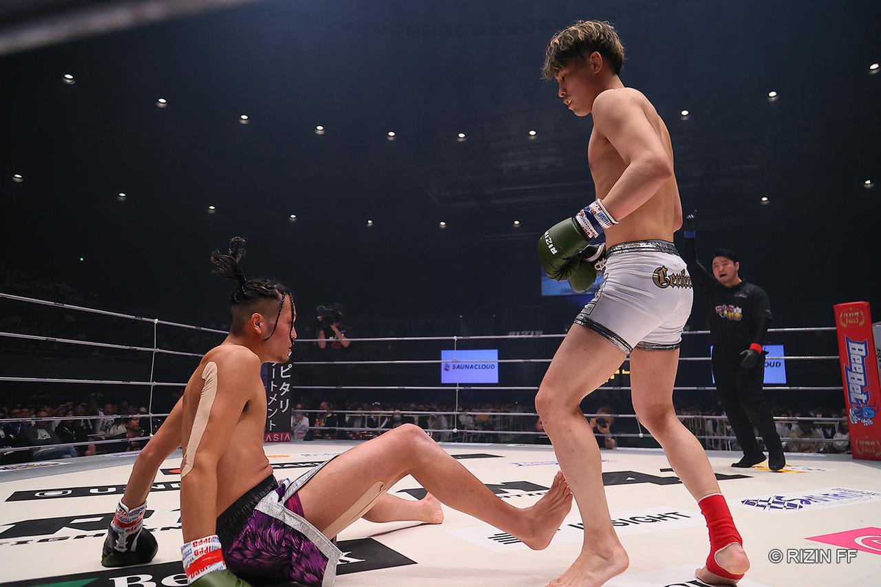 【試合結果】RIZIN.41 第1試合／進撃の祐基 vs. 木村“ケルベロス”颯太 - RIZIN FIGHTING FEDERATION オフィシャルサイト