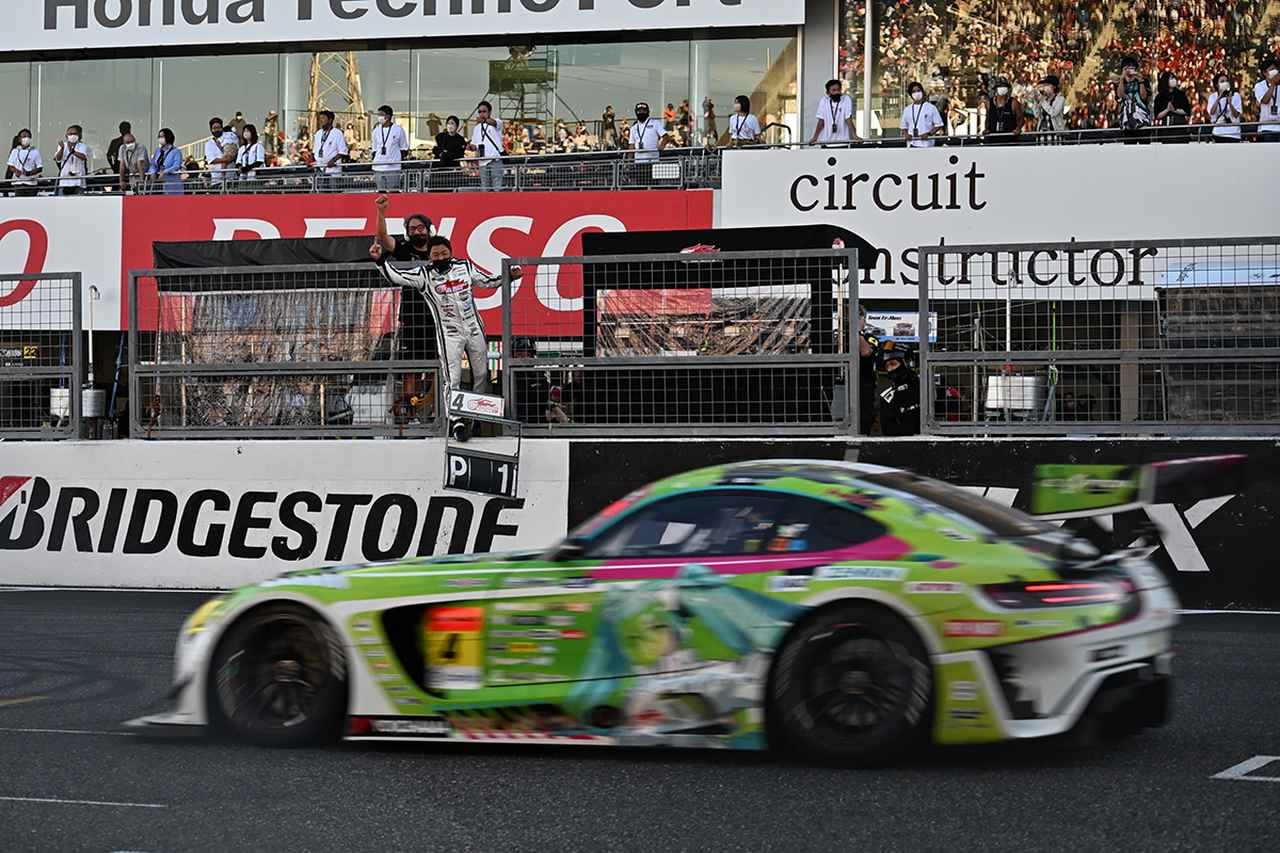スーパーGT GT300／ 第5戦、グッドスマイル初音ミクAMGが5年半ぶりの優勝！ - Webモーターマガジン