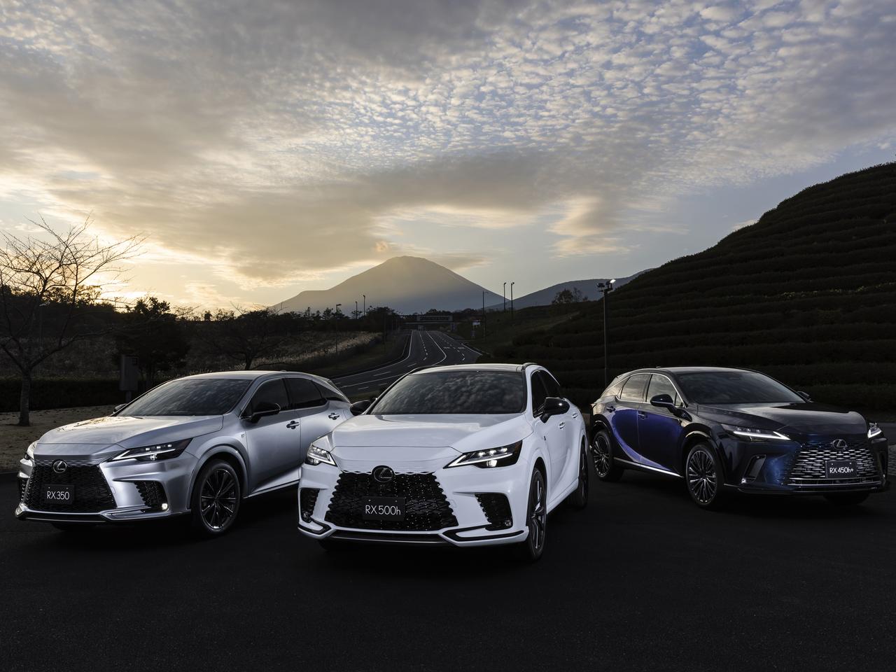 レクサスRXが全面刷新されて5代目へと進化、走りの「RX 500h Fスポーツ パフォーマンス」も登場 (1/2) - Webモーターマガジン
