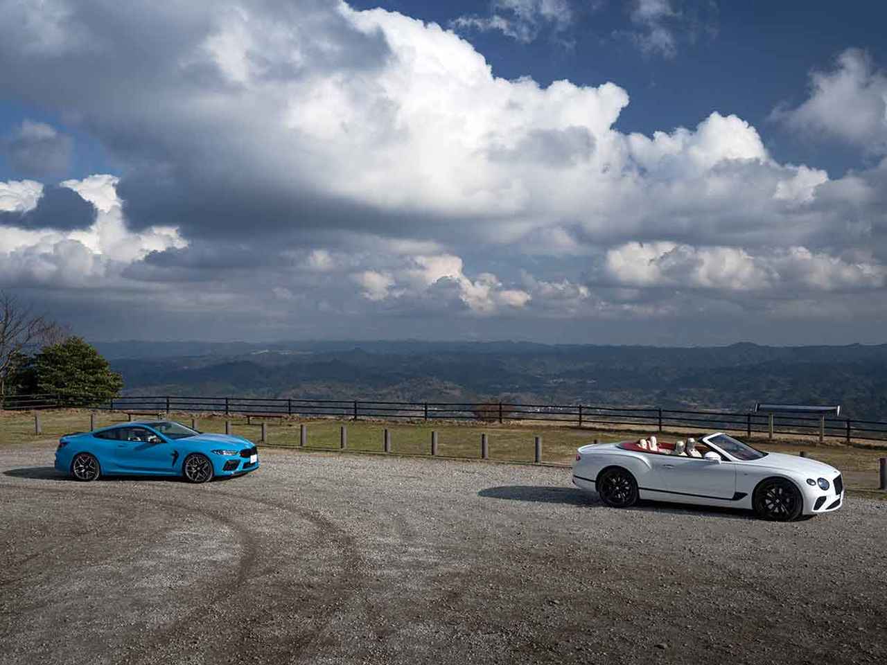 ベントレー コンチネンタルGTC × BMW M8コンペティション クーペ - Webモーターマガジン