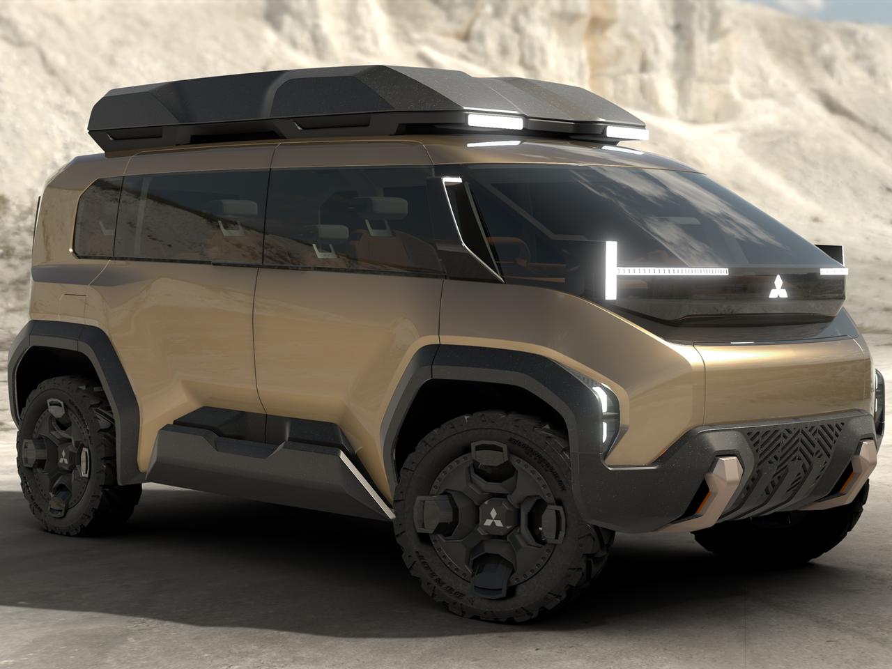 【JMSは5日まで！】次期デリカはEVではない？ JMSで三菱がD：Xコンセプトを公開するとともに、電動小型オフロードモビリティも展示 (1/2) - Webモーターマガジン