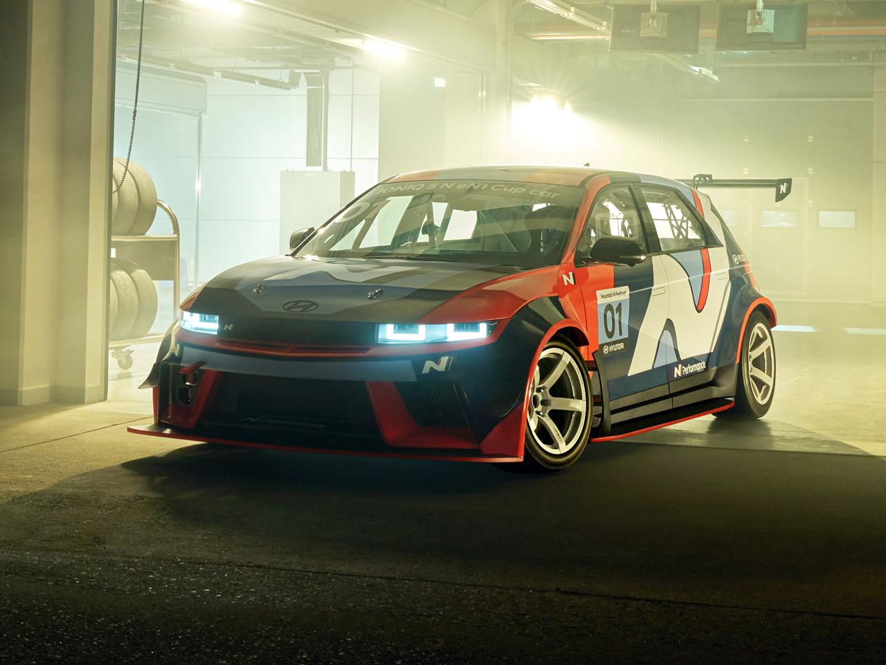 本気のモータースポーツ仕様のヒョンデ 「IONIQ 5 N eN1 Cupカー」が登場 (1/2) - Webモーターマガジン