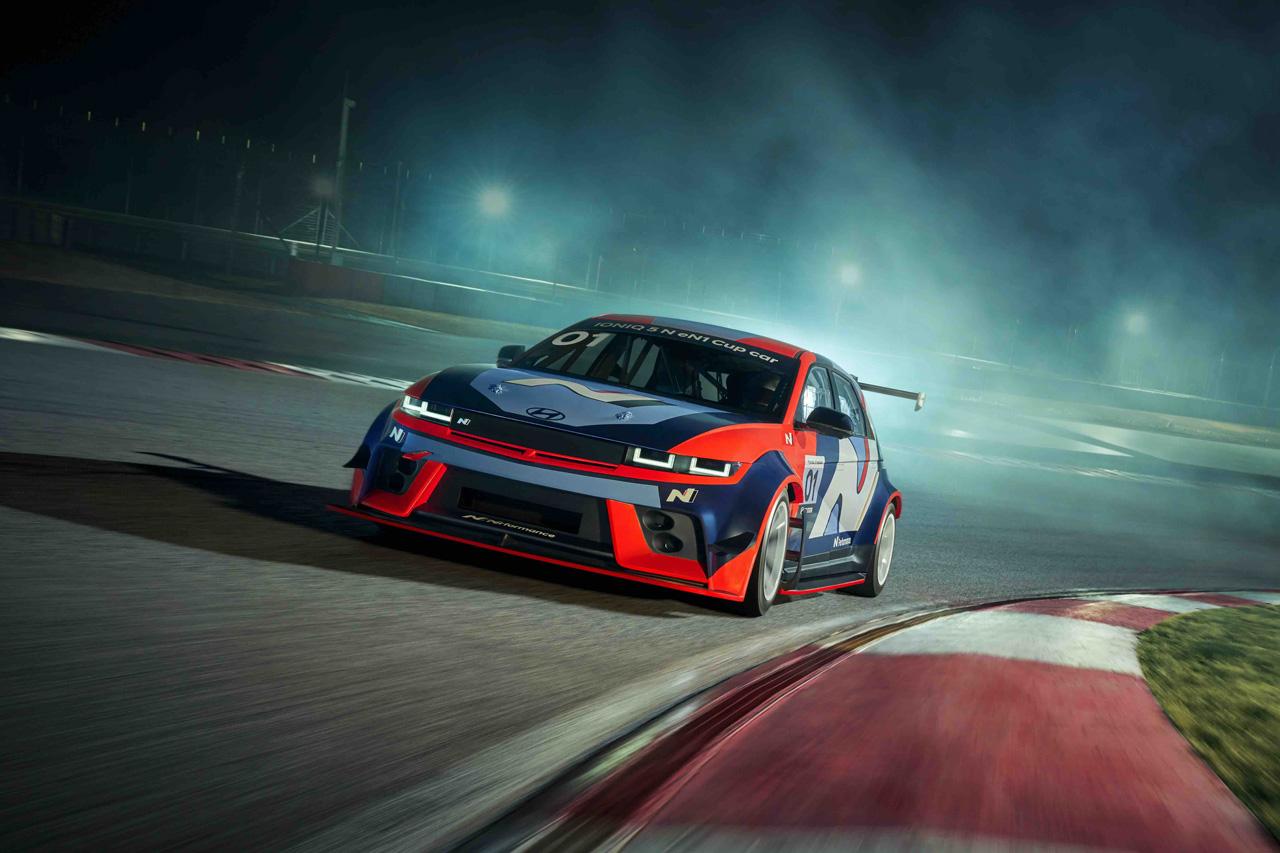 本気のモータースポーツ仕様のヒョンデ 「IONIQ 5 N eN1 Cupカー」が登場 (1/2) - Webモーターマガジン
