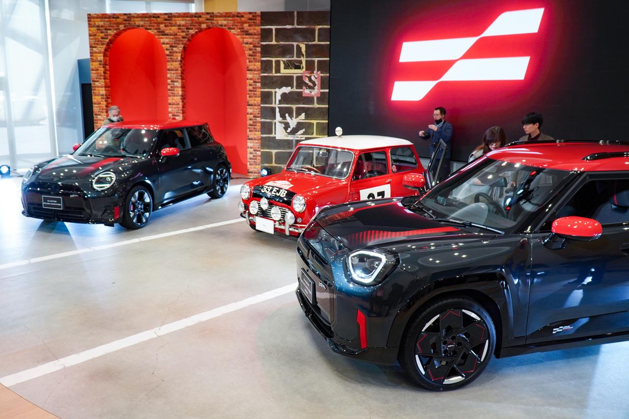 MINIのジョンクーパーワークスがBEVにも派生。3ドアとエースマンに追加してJCWは5モデル展開に (1/2) - Webモーターマガジン