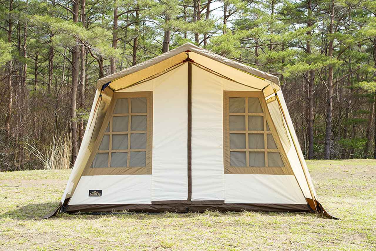 【設営レビュー】ogawa「オーナーロッジ タイプ52R T/C」 クラシカルな雰囲気だけど機能は優秀！ - SOTOBIRA