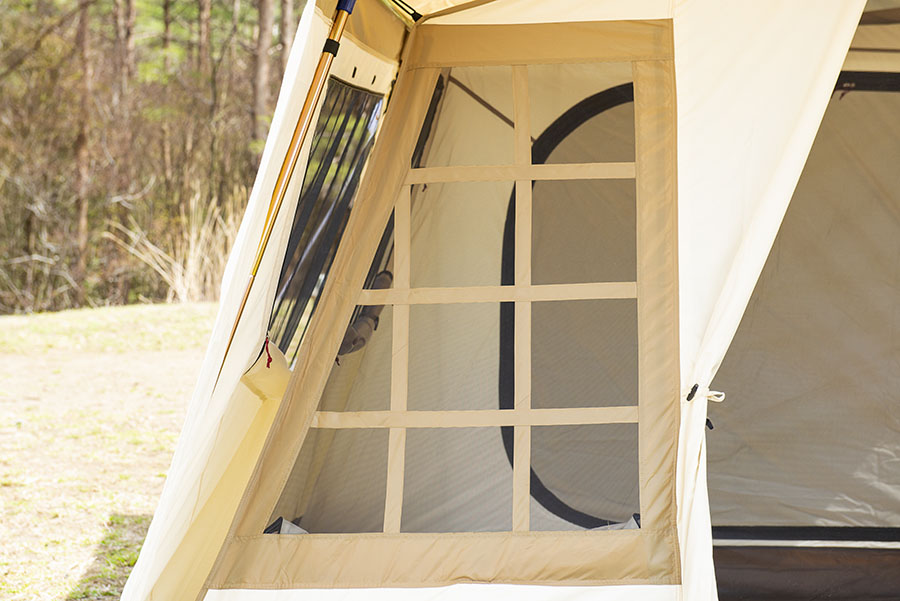 【設営レビュー】ogawa「オーナーロッジ タイプ52R T/C」 クラシカルな雰囲気だけど機能は優秀！ - SOTOBIRA