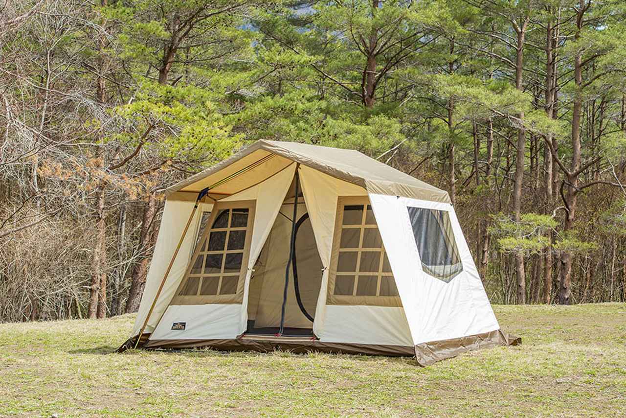 【設営レビュー】ogawa「オーナーロッジ タイプ52R T/C」 クラシカルな雰囲気だけど機能は優秀！ - SOTOBIRA