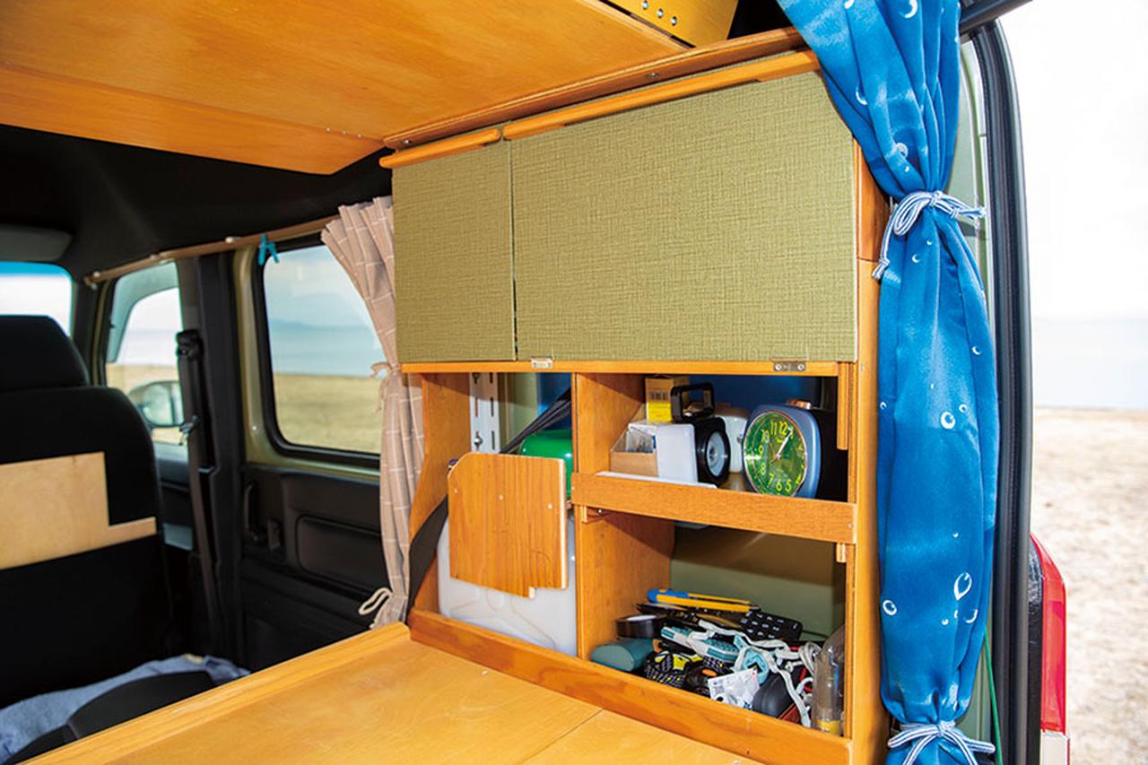 夫婦ふたりで旅する軽バン。車中泊DIYはアイデア満載！N-VANが超快適空間に！ (1/2) - SOTOBIRA