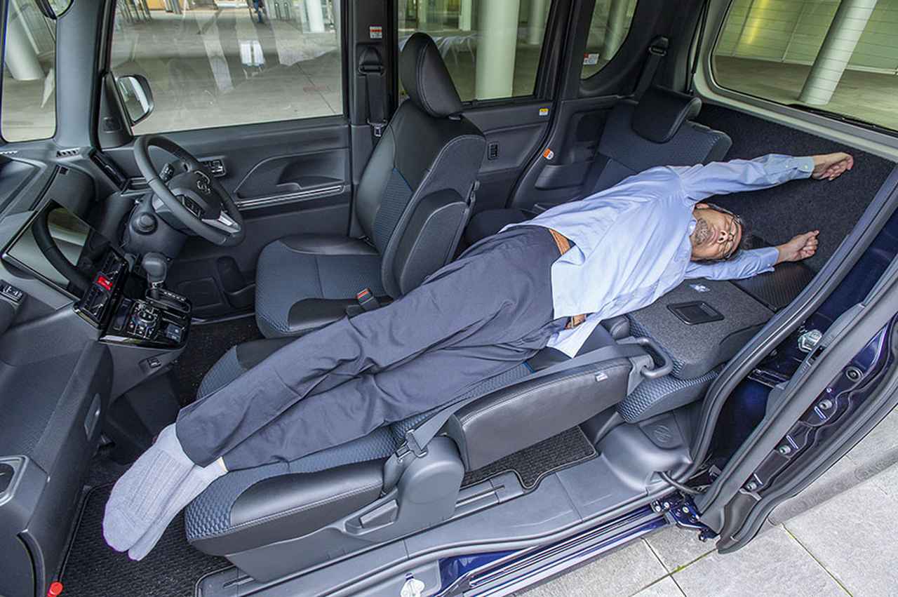 タント ファンクロスで車中泊するならシート展開はこれがベター！車中泊誌カーネル編集長の実車レビュー - SOTOBIRA