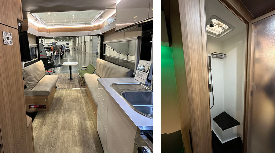 まるで小型の合体ロボ!? トレーラーの進化をアメリカで見た！コンパクトで機能満載、オーニングはバットマンのウイング化!? - SOTOBIRA