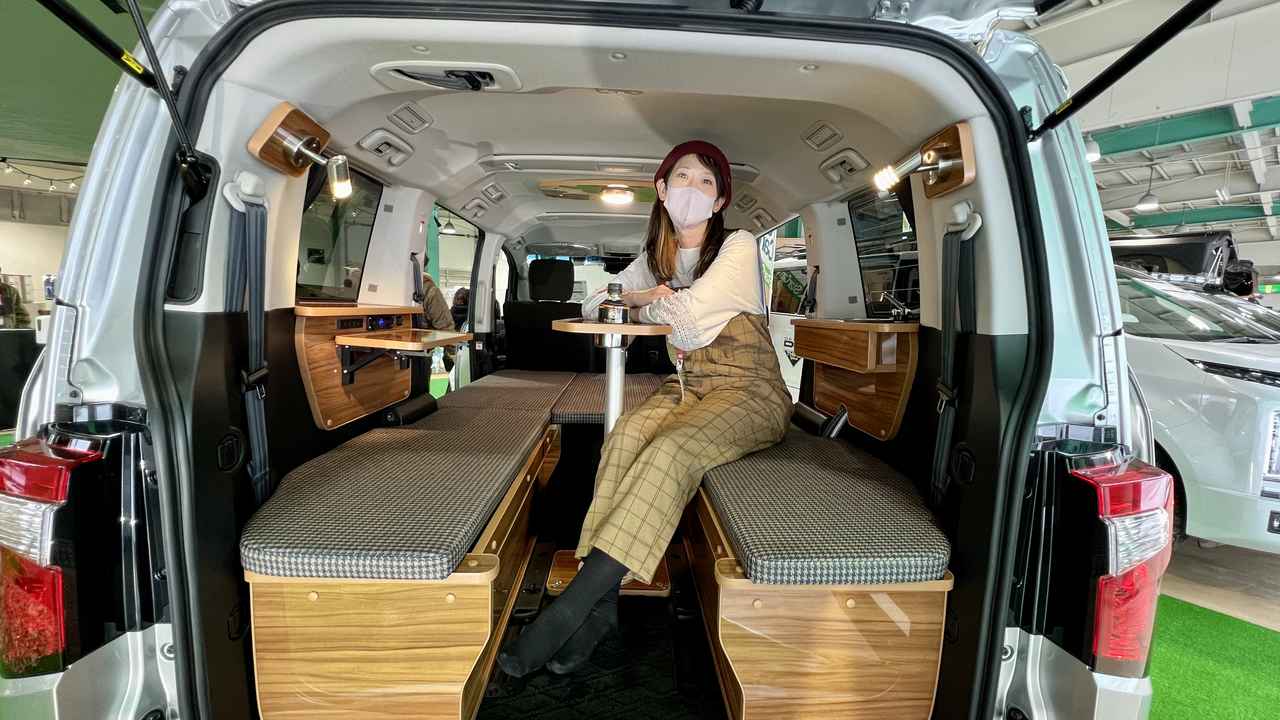 ディーラー発のデリカD:5車中泊モデルは、北海道三菱らしさ満載だった！【車中泊女子の推しキャン！④】 - SOTOBIRA