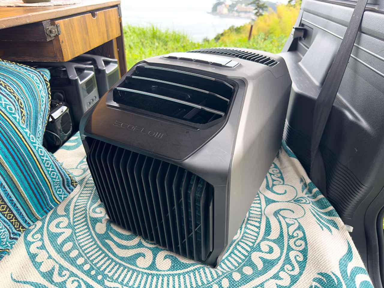 【夏の車中泊】ポータブルエアコン「EcoFlow WAVE2」の実力チェック！簡易設置・30分で車内は冷えるのか!? (1/2) - SOTOBIRA