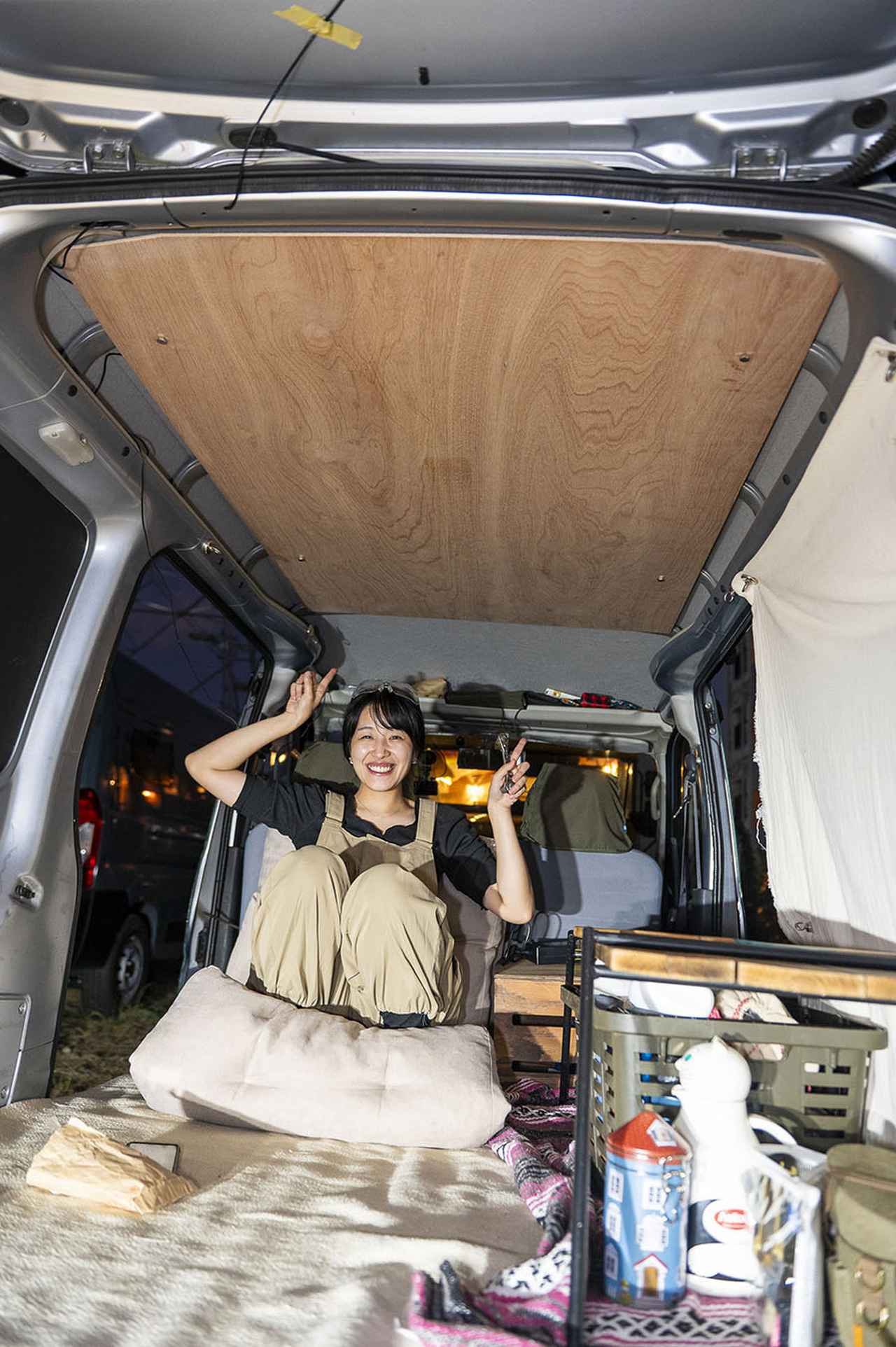 【車中泊DIY講座②-2】簡単に天井板張りができる秘密兵器登場！ちょもかのハイゼットカーゴ・カスタム大作戦 (2/2) - SOTOBIRA