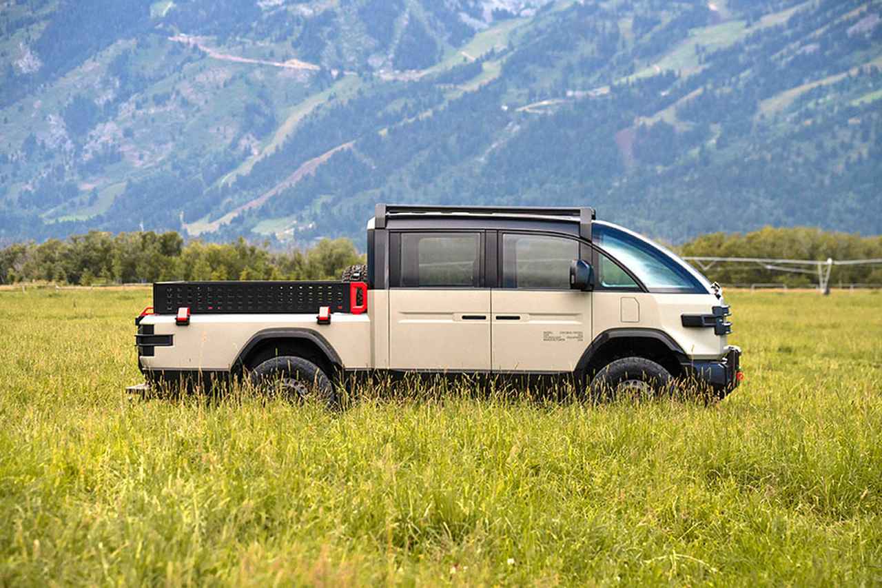 アメリカの新EVがキャンプギア感ハンパない！ゴツくてタフなCANOO「アメリカン・ブルドッグ」 - SOTOBIRA