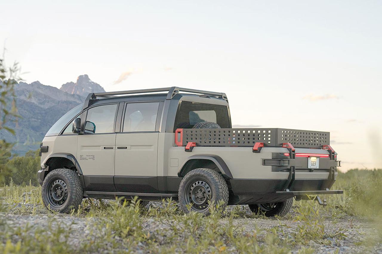 2番目の画像 - 【画像ギャラリー】CANOOの電動ピックアップトラック「アメリカン・ブルドッグ」はキャンプに最適 - SOTOBIRA