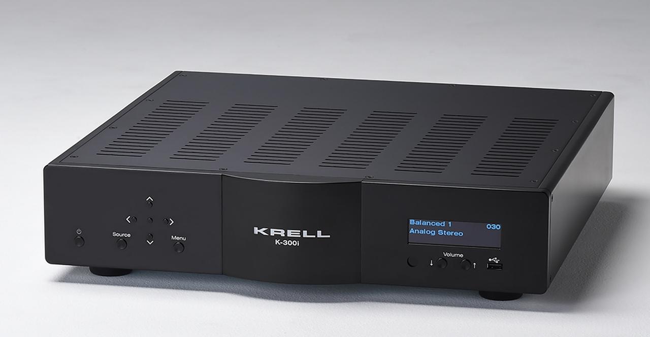 米国クレルからA級プリメインアンプ登場。デジタル入力対応のKRELL K-300i Digital - Stereo Sound ONLINE