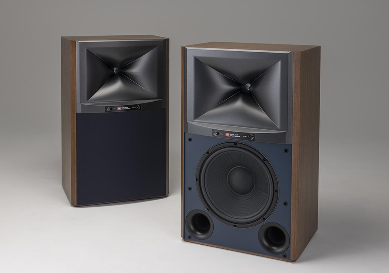 スピーカーメーカーの雄JBLの モニタースピーカー4349。大口径ウーファーならではの迫力サウンドを聴かせる - Stereo Sound ONLINE