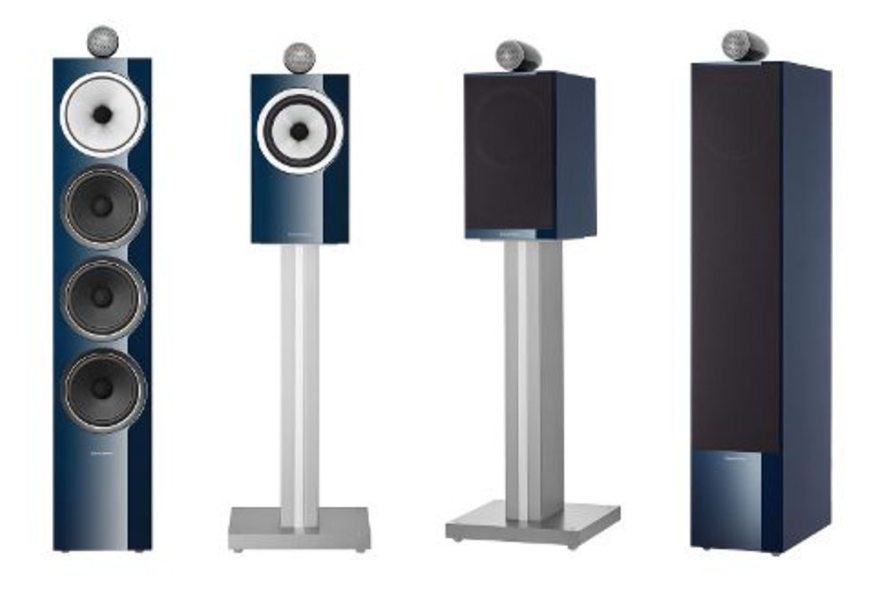 Bowers & Wilkinsの「705Signature」「702Signature」にミッドナイトブルー・メタリック塗装が登場 ...