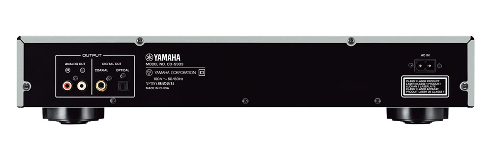 ヤマハ、音質を最優先に設計したCDプレーヤー「CD-S303」にブラック仕上げを追加。バーブラウンの高精度DACや、厳選した高品位パーツを搭載 - Stereo Sound ONLINE