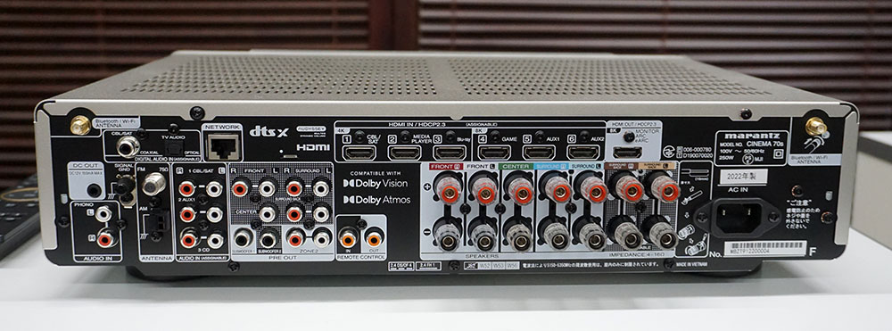 マランツAVセンターの新ラインナップ「CINEMA 50」「CINEMA 70s」が12月に順次発売。“新しい価値観の提案”を目指し、音の ...