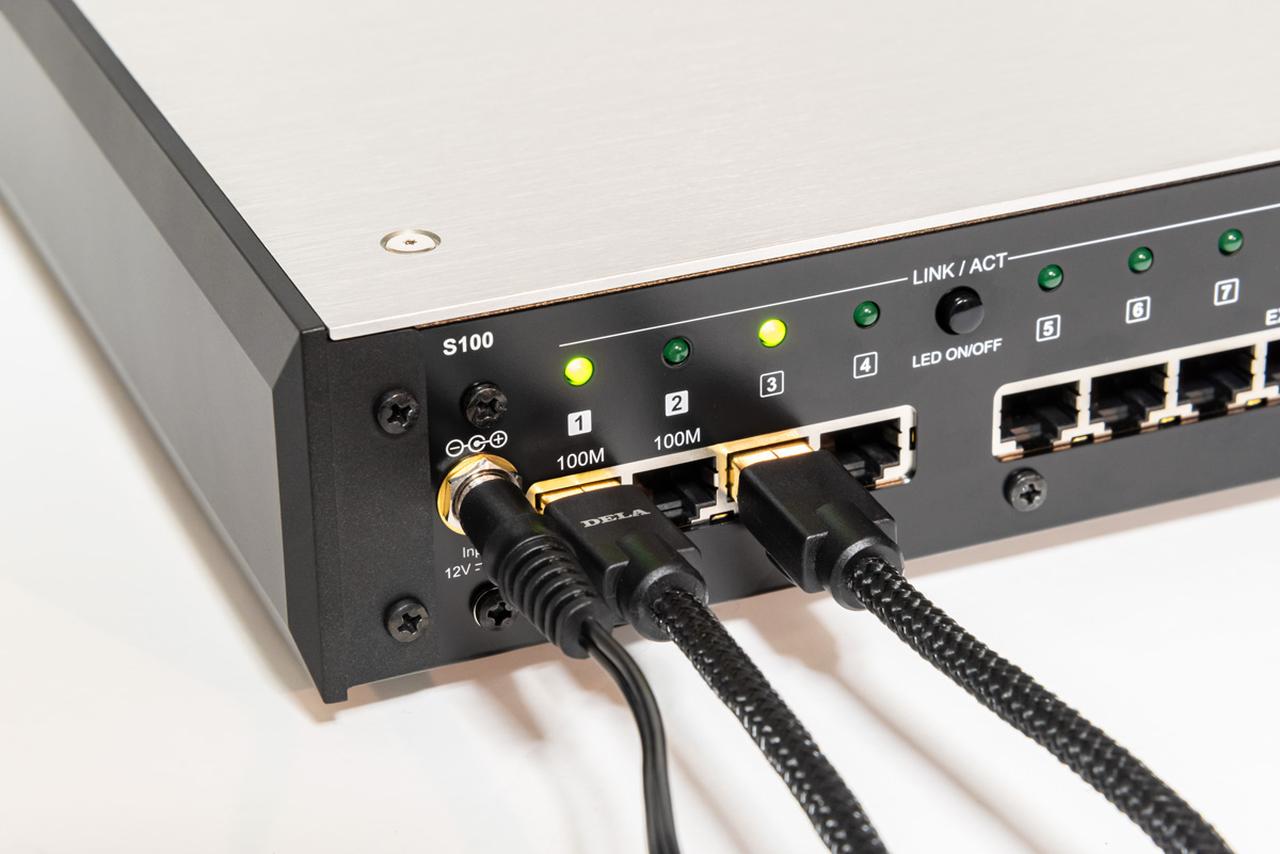 もう手放せない！高品位ファイルオーディオの必携アイテムDELAから新型ネットワークスイッチ「S100/2」登場 - Stereo Sound ONLINE