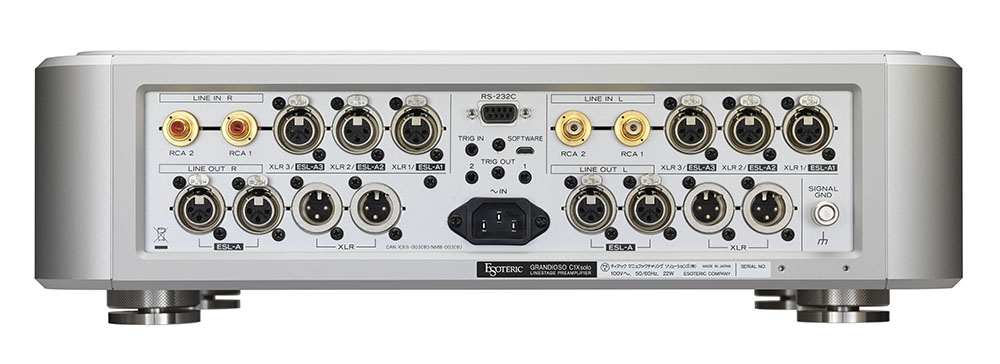 エソテリックのGrandiosoシリーズに、一体型シャーシのプリアンプ「Grandioso C1X solo」と、ステレオパワーアンプ ...