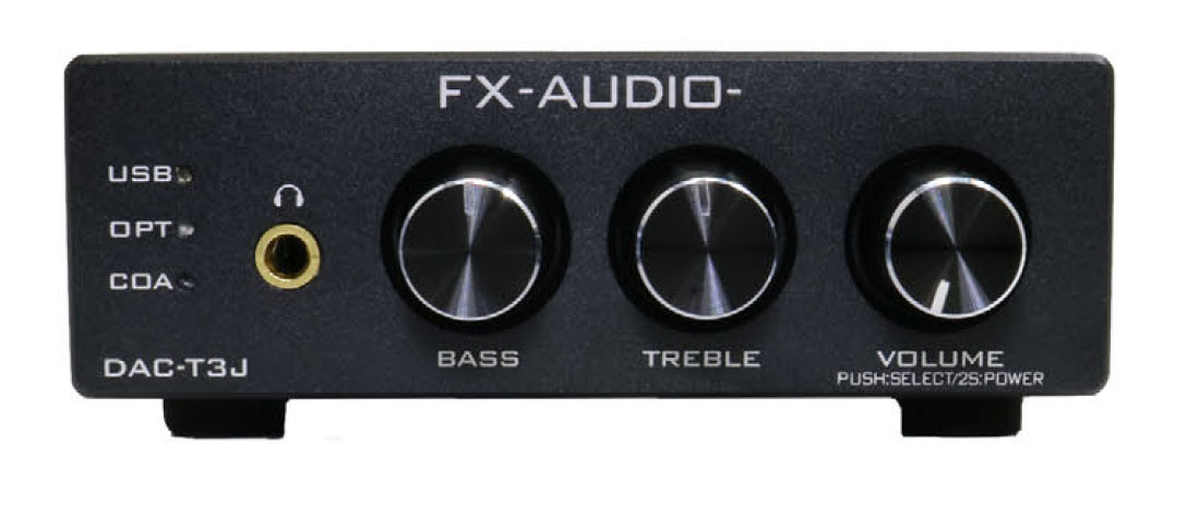 トーンコントロールプリアンプ＆ヘッドフォンアンプ搭載の統合型DAC、FX-AUDIO-『DAC-T3J』が12月16日に発売。すべての入力で最大192kHz/24ビットのハイレゾ信号に対応 ...