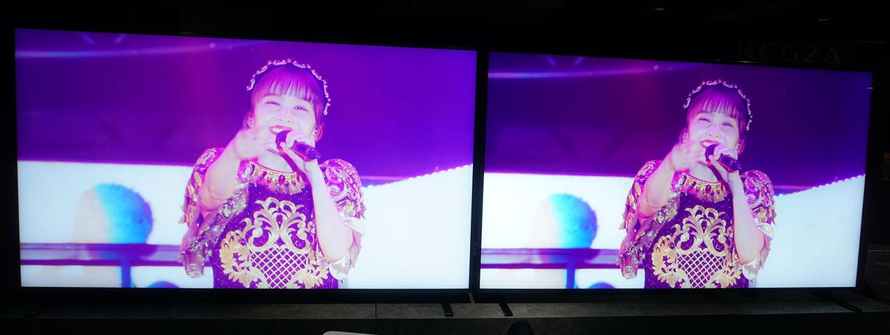 大画面で、より臨場感のあるライブを満喫できる。TVS REGZAが、生成AIを活用した “レグザインテリジェンス” を、CES2025でお披露目 - Stereo Sound ONLINE