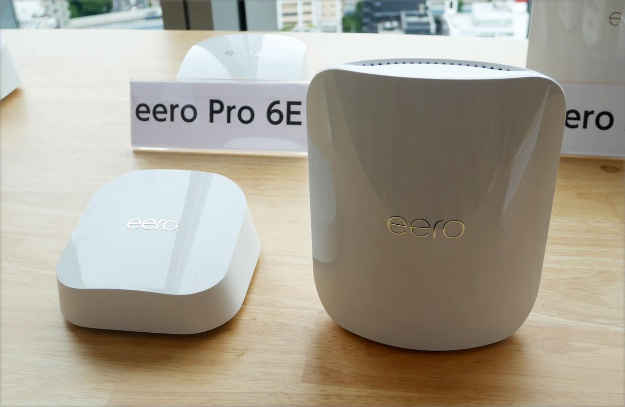 アマゾンのメッシュwifiシステムに、WiFi 7対応の「eero 7」「eero Pro 7」が登場。“快適で心地よい生活空間” を手軽に ...