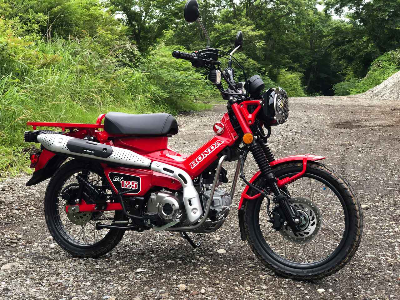 CT125ハンターカブに、ネットなガードを載せたら超絶かっこよかった - Off1.jp（オフワン・ドット・ジェイピー）