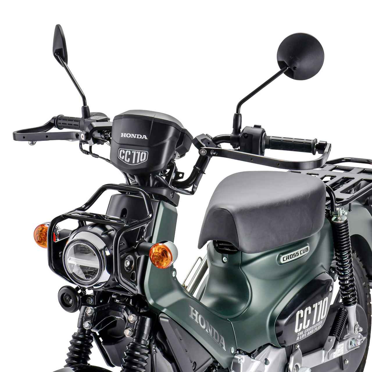 CC110クロスカブ専用設計のハンドガードをつけて、もっとダートへ繰り出そう - Off1.jp（オフワン・ドット・ジェイピー）