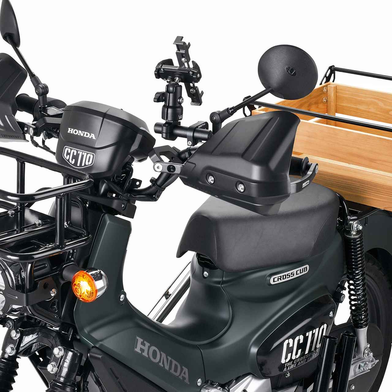 CC110クロスカブ専用設計のハンドガードをつけて、もっとダートへ繰り出そう - Off1.jp（オフワン・ドット・ジェイピー）