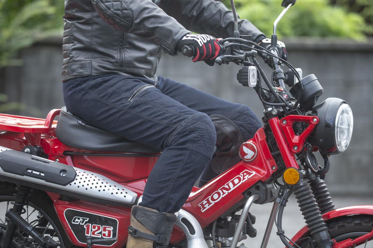 G-Craftのタックロールシートをガチインプレ、意外とシートが高いCT125 ハンターカブのストレスを軽減してくれる - Off1.jp（オフワン・ドット・ジェイピー）