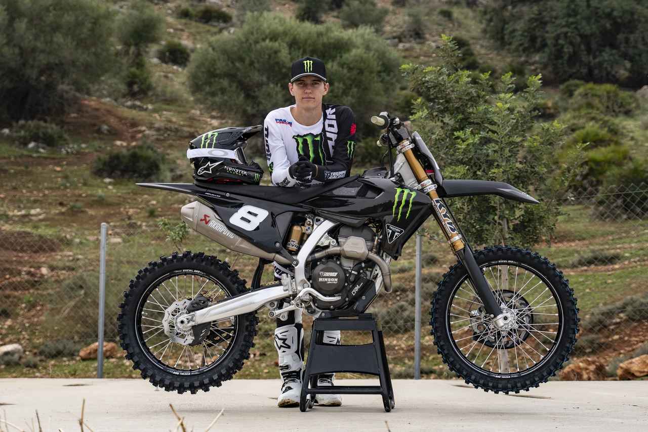 トライアンフのファクトリーライダーが発表。MXGP MX2クラスに若手2人を起用 - Off1.jp（オフワン・ドット・ジェイピー）